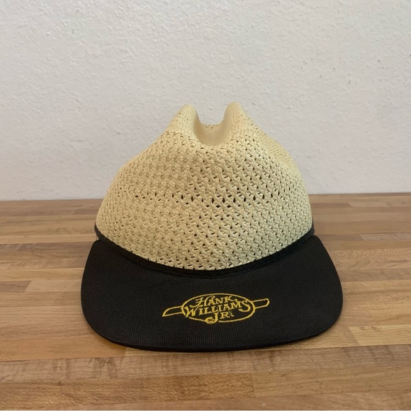 Hank Williams Jr | Accessories | Vintage Atlas Hank Williams Jr Straw ...